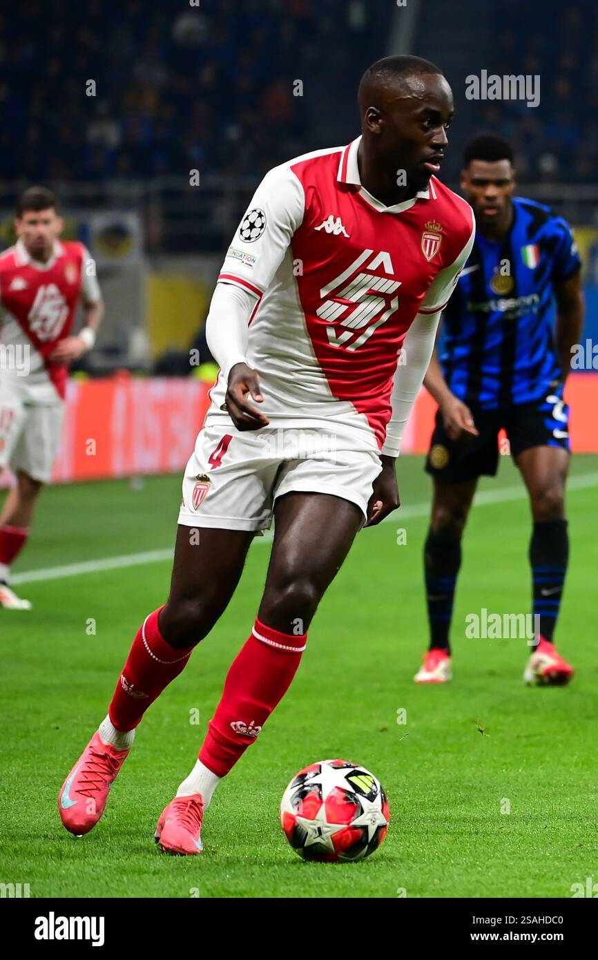 Jordan Teze of AS Monaco during the UEFA Champions League football ...