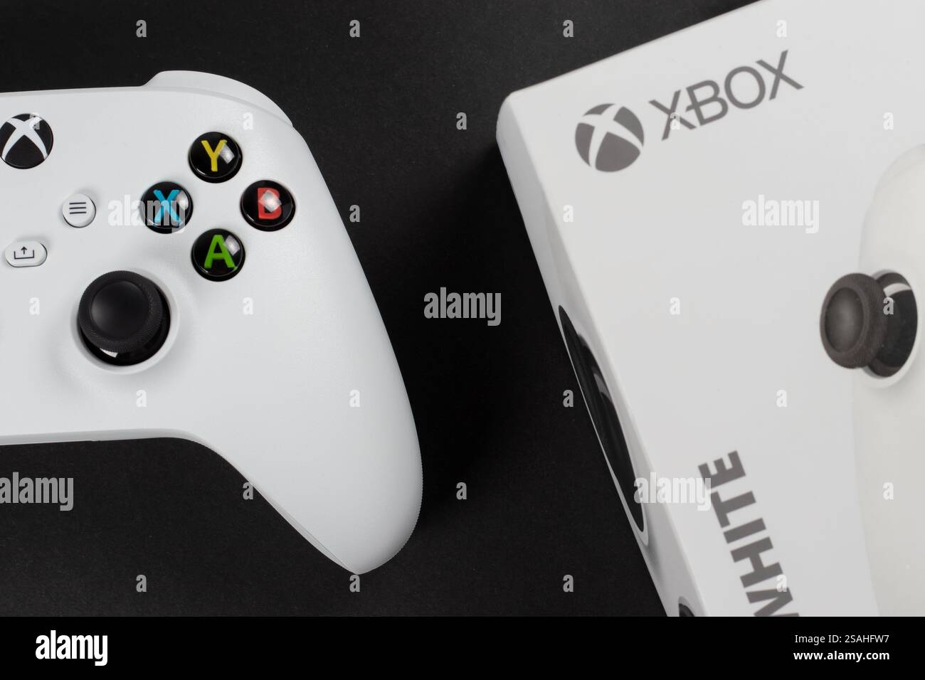 Xbox Series S game controller and box - 30 August, 2023 - Dnipro ...