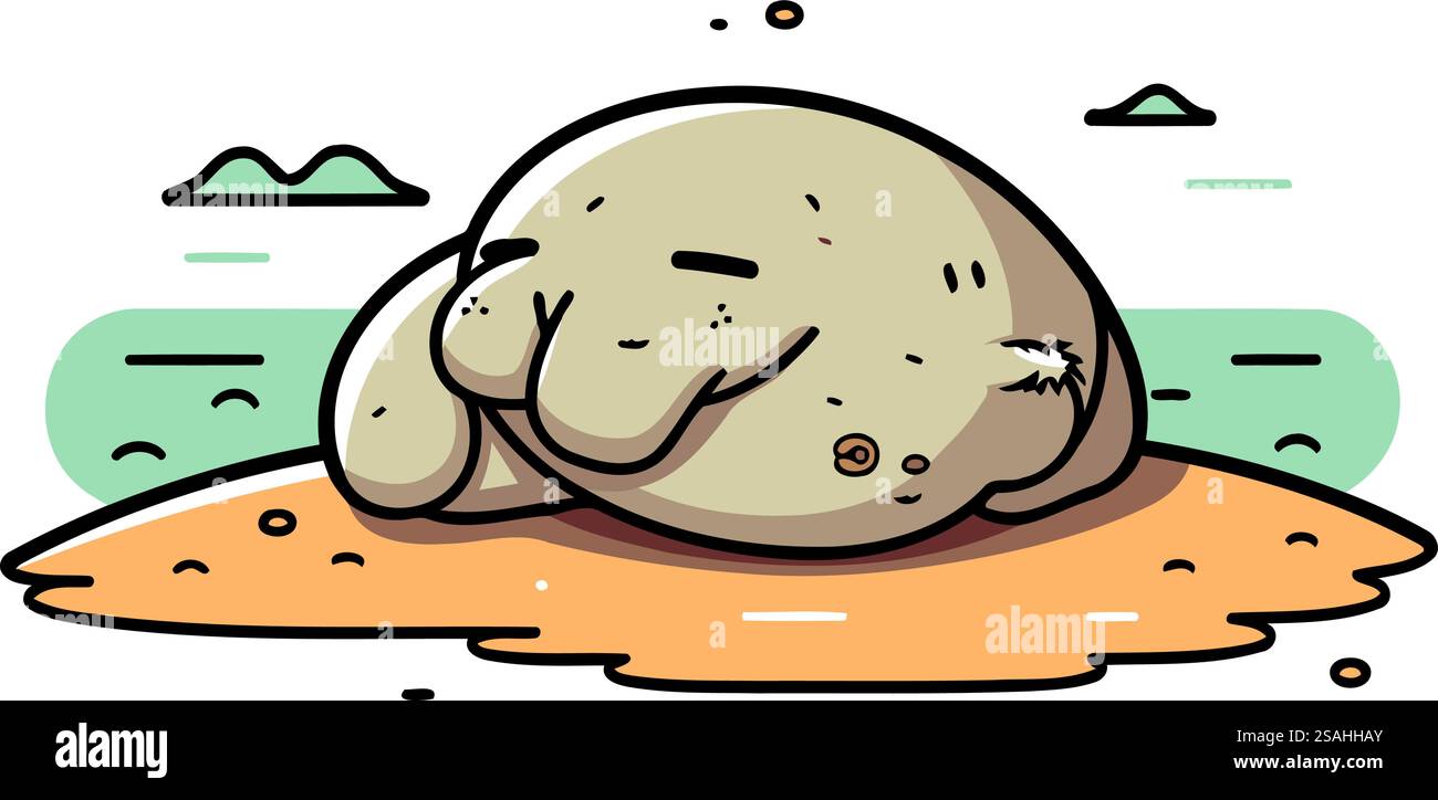 Flat beach sand Cut Out Stock Images & Pictures - Alamy