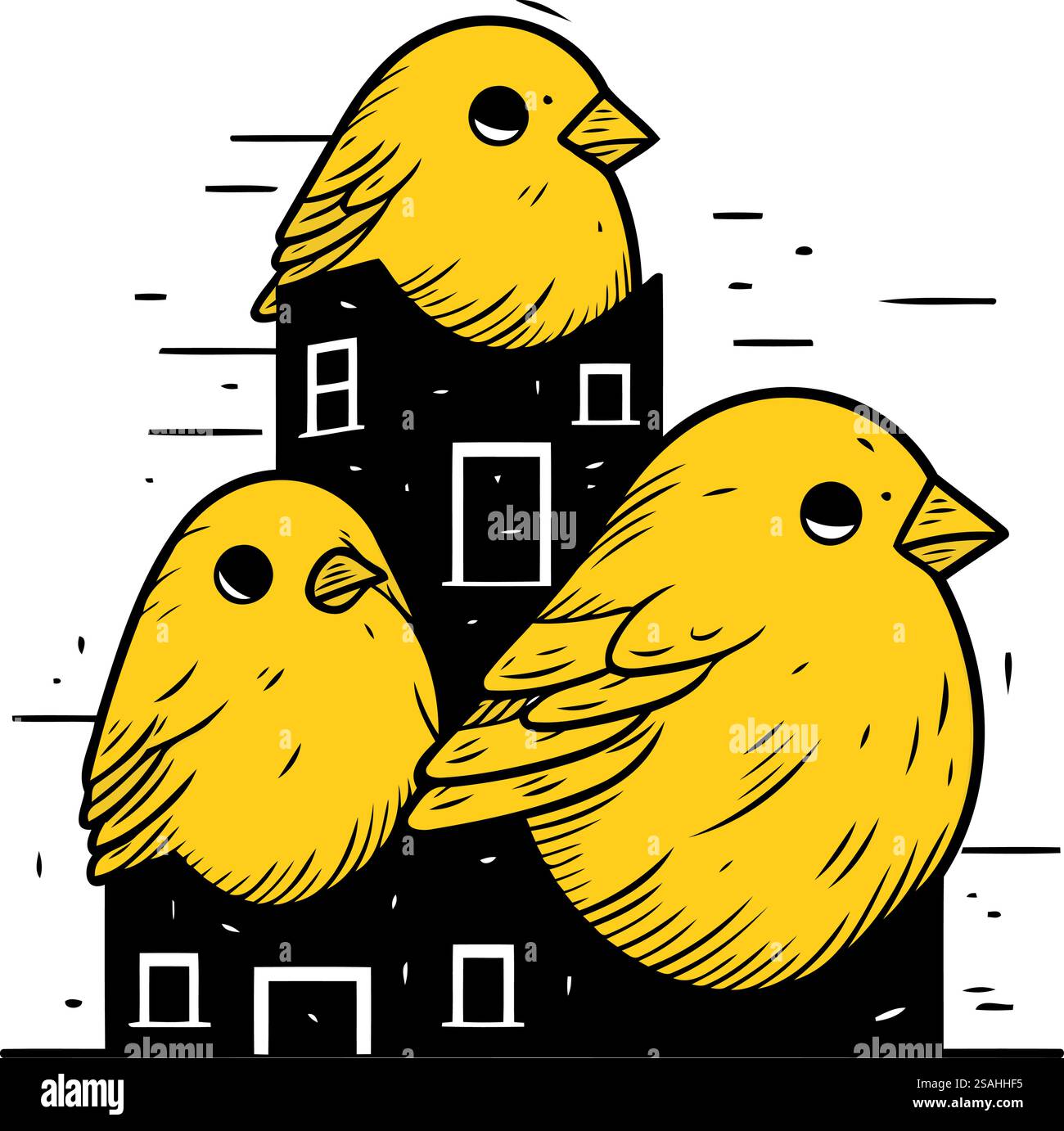 City birds Cut Out Stock Images & Pictures - Alamy