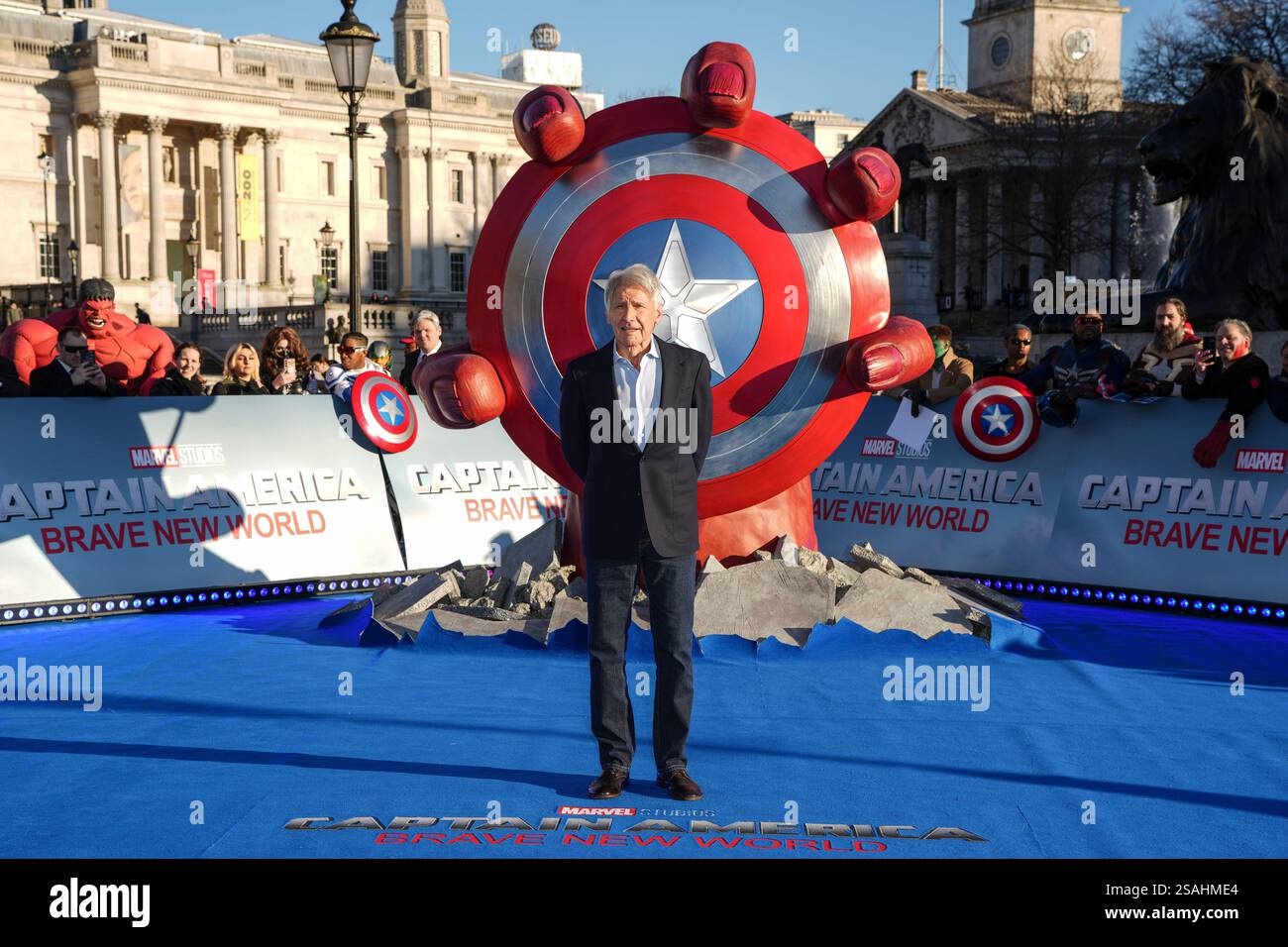 Harrison Ford poses for photographers at the photo call for the film ...