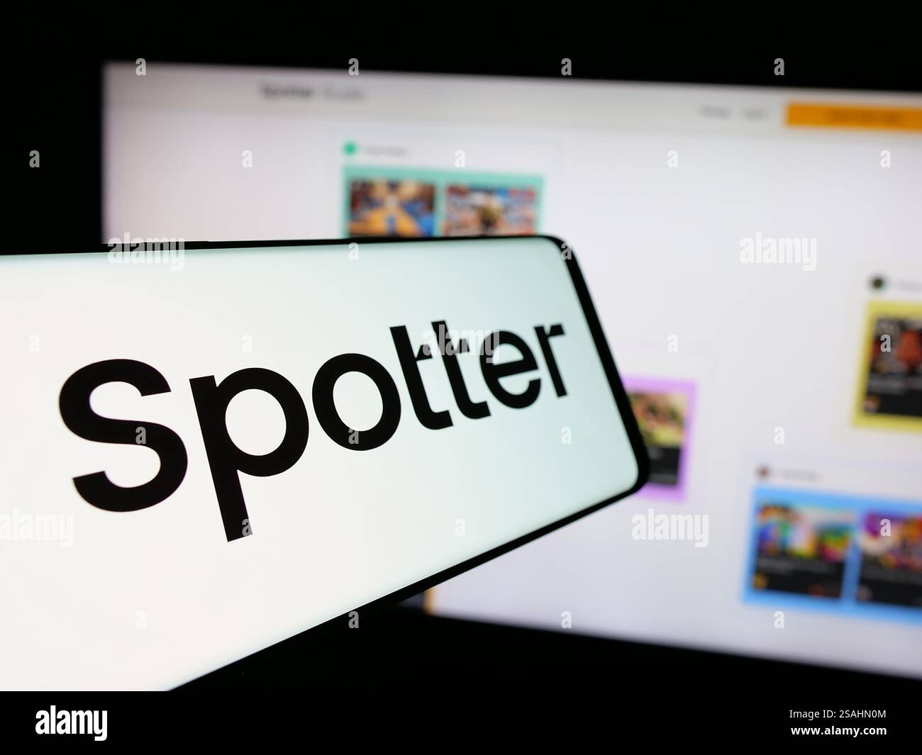 Germany. 31st Oct, 2024. In this photo illustration, a cellphone with ...