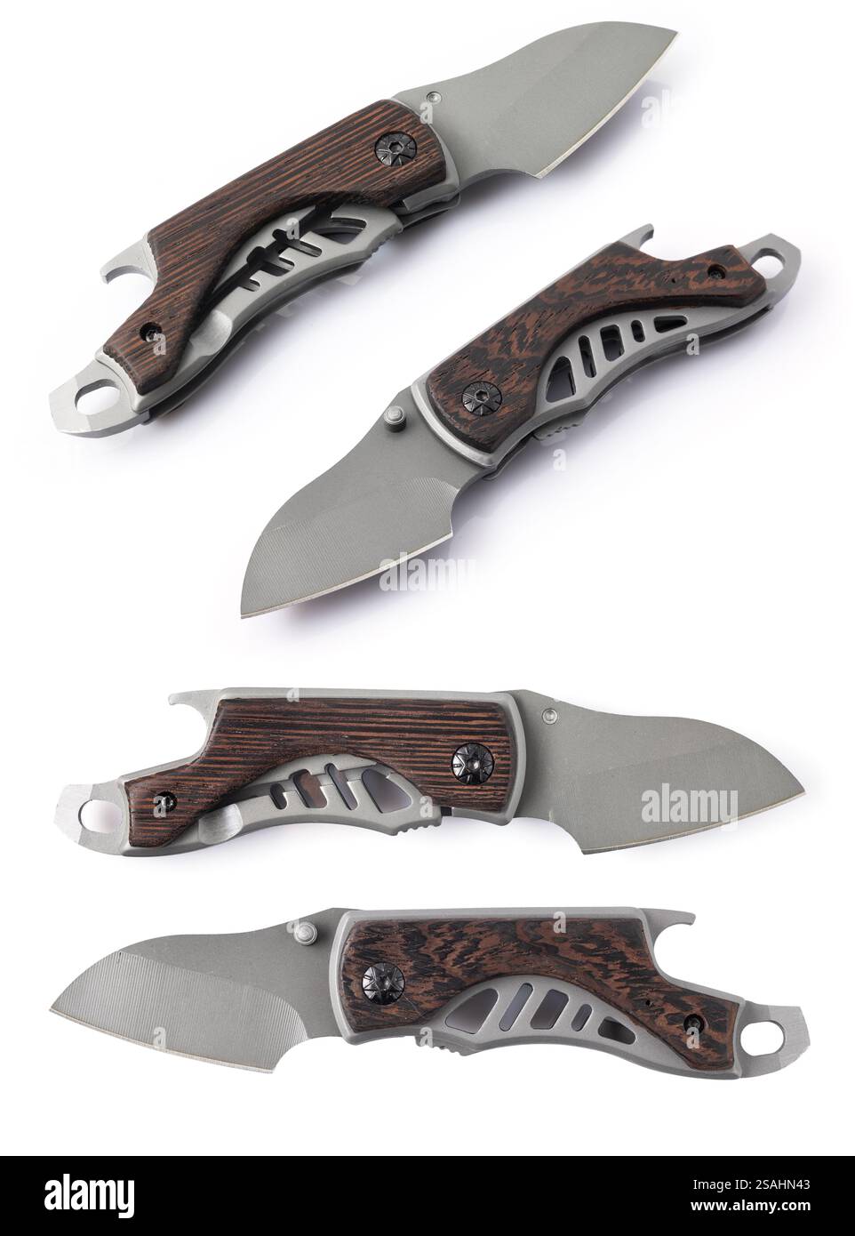 Stainless Steel Tactical Folding Knife, Clasp Knife on isolated on ...