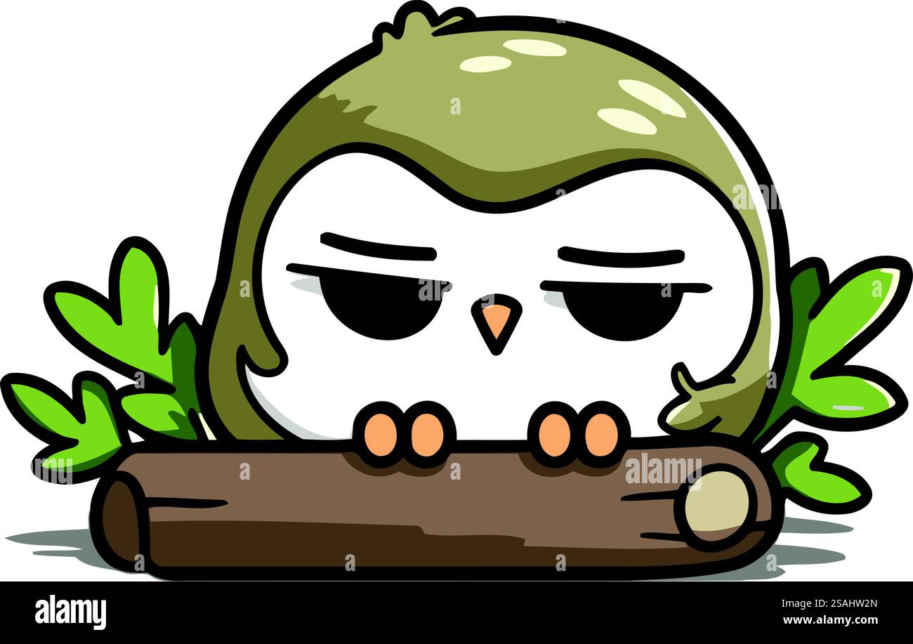 Cute Sloth Cartoon Mascot Character Vector Illustration Stock Vector ...