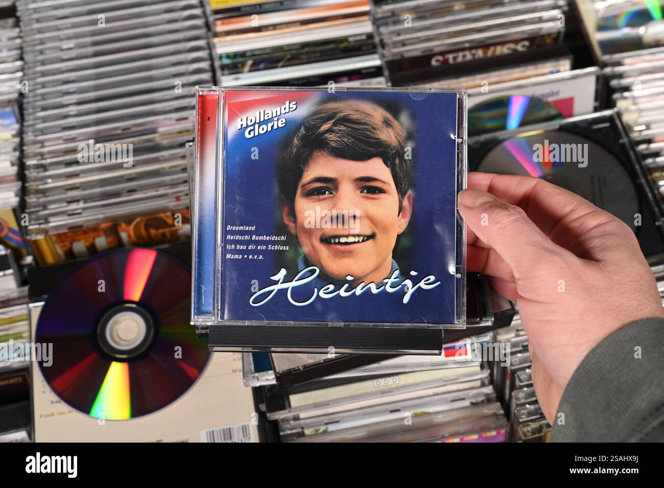 CD album: Heintje Stock Photo - Alamy