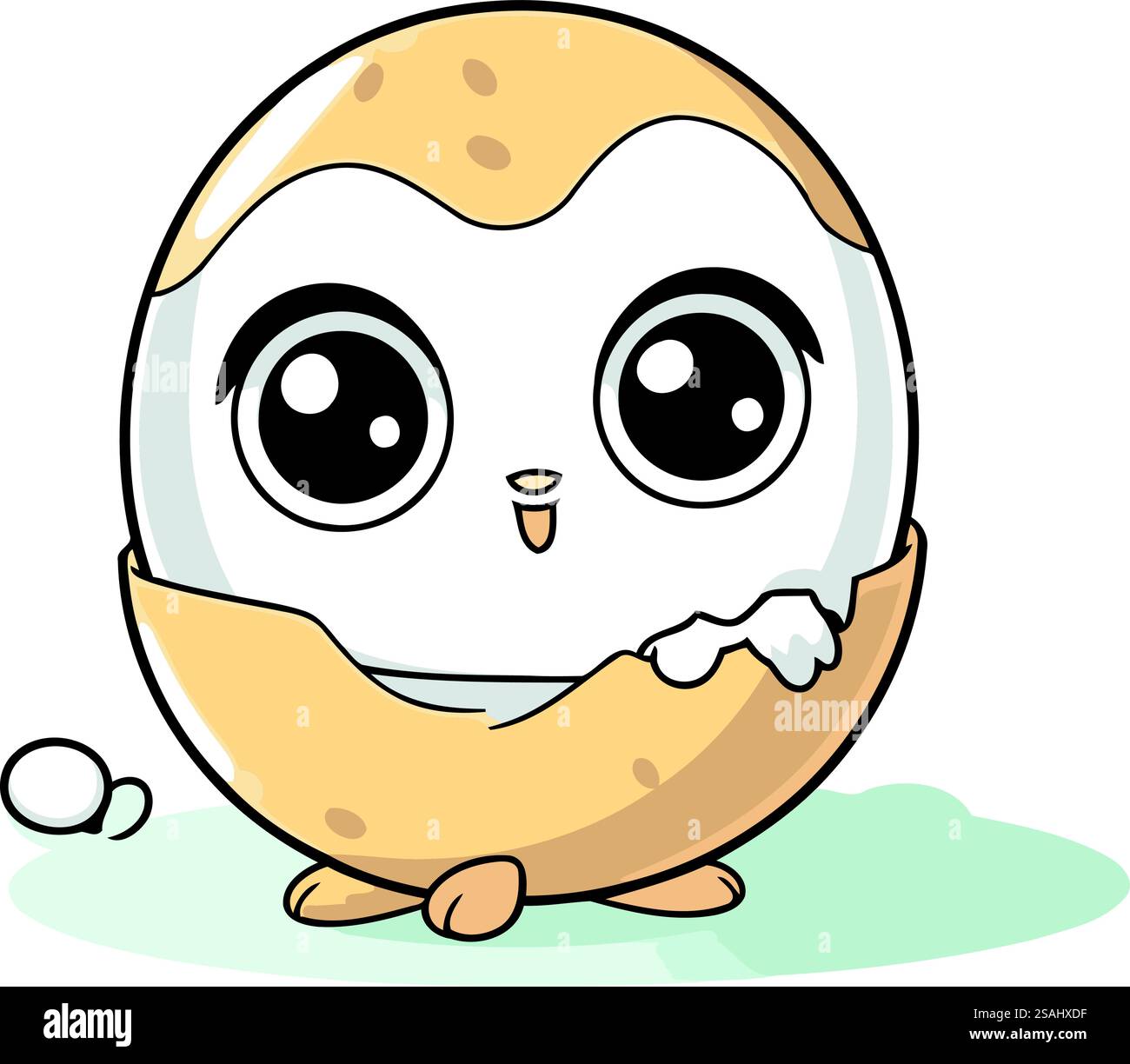 Happy face food Cut Out Stock Images & Pictures - Alamy