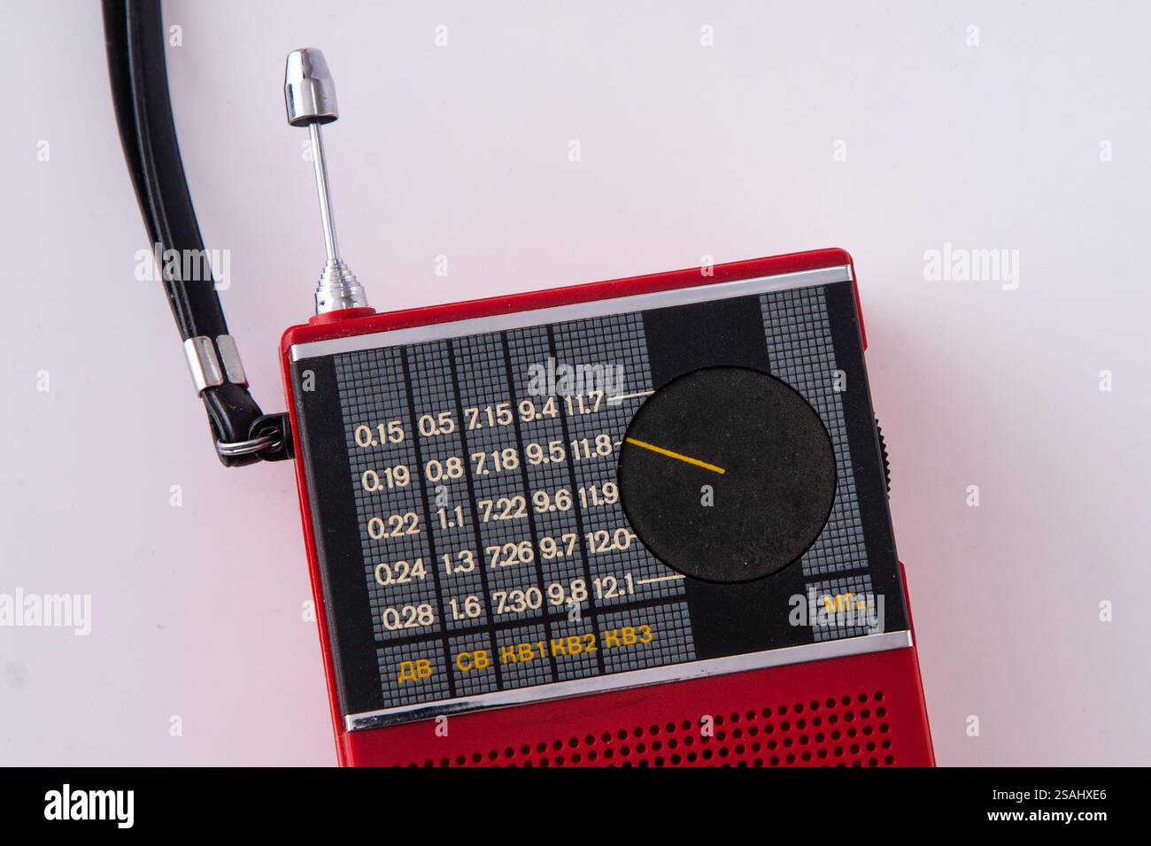 Old radio antenna. Retro device. Neiva rp 305 USSR circa 1970. Ukraine ...