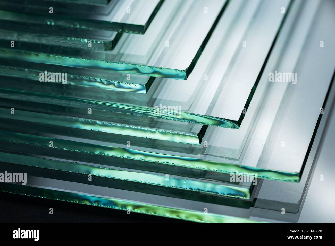 Glass factories produce glass used in buildings and homes. There are ...