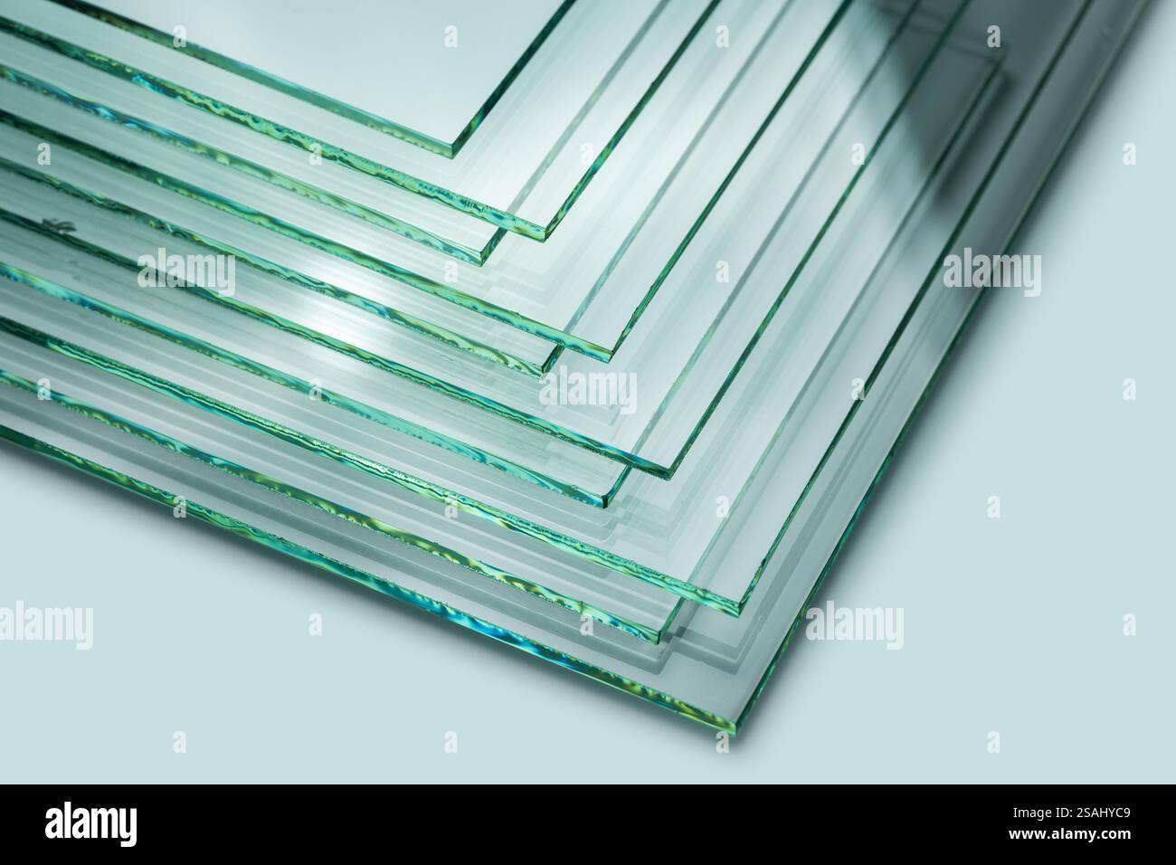 Glass factories produce glass used in buildings and homes. There are ...