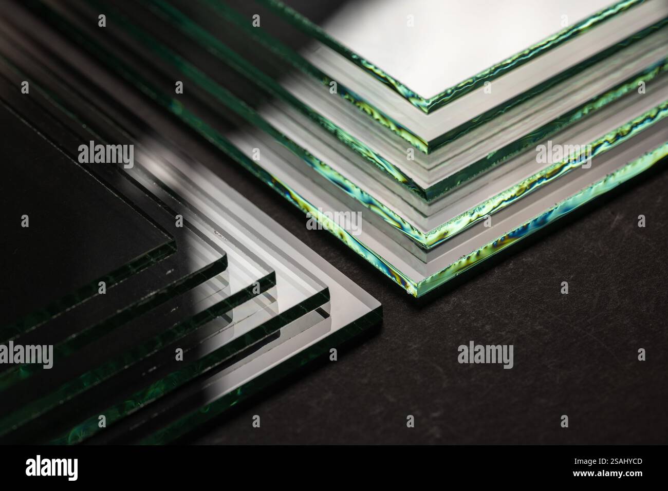 Glass factories produce glass used in buildings and homes. There are ...