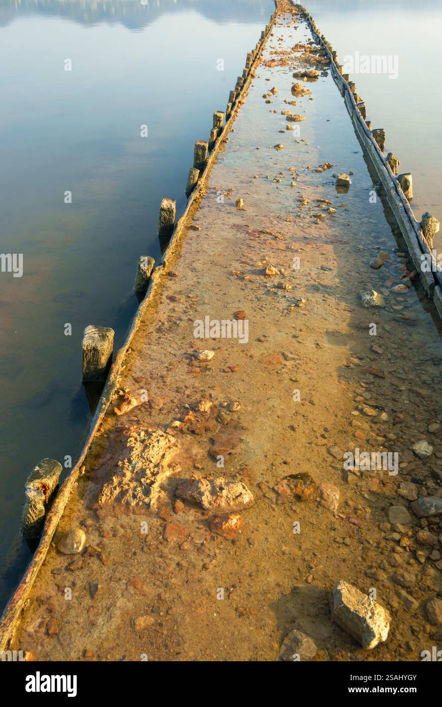 artisanal production of salt, "ses Salines", Sant Jordi de Ses Salines ...