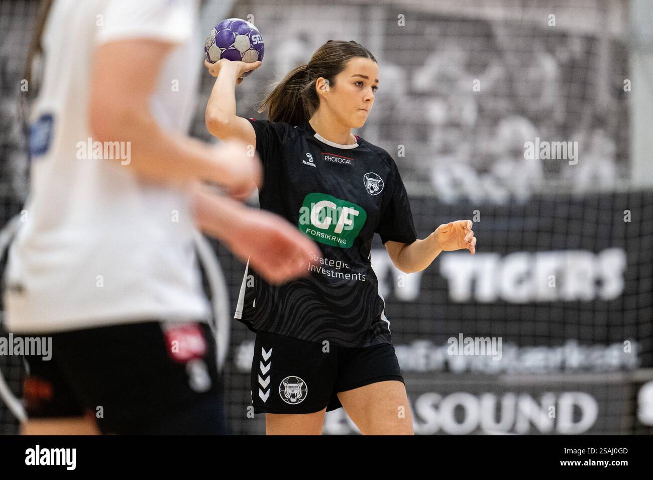 Copenhagen, Denmark. 29th Jan, 2025. Kim Molenaar (4) of Copenhagen ...