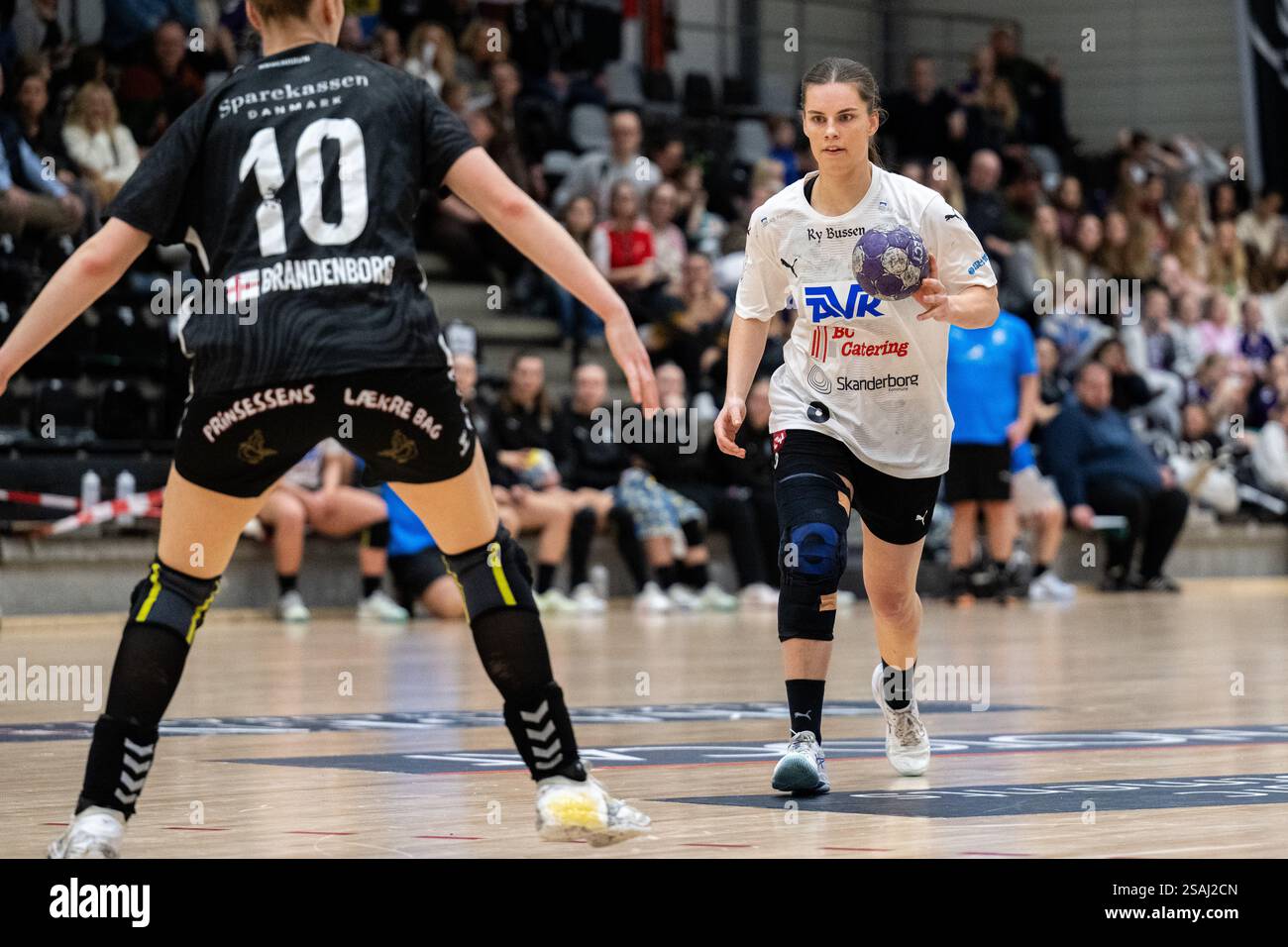 Copenhagen, Denmark. 29th Jan, 2025. Clara Bang (3) of Skanderborg ...