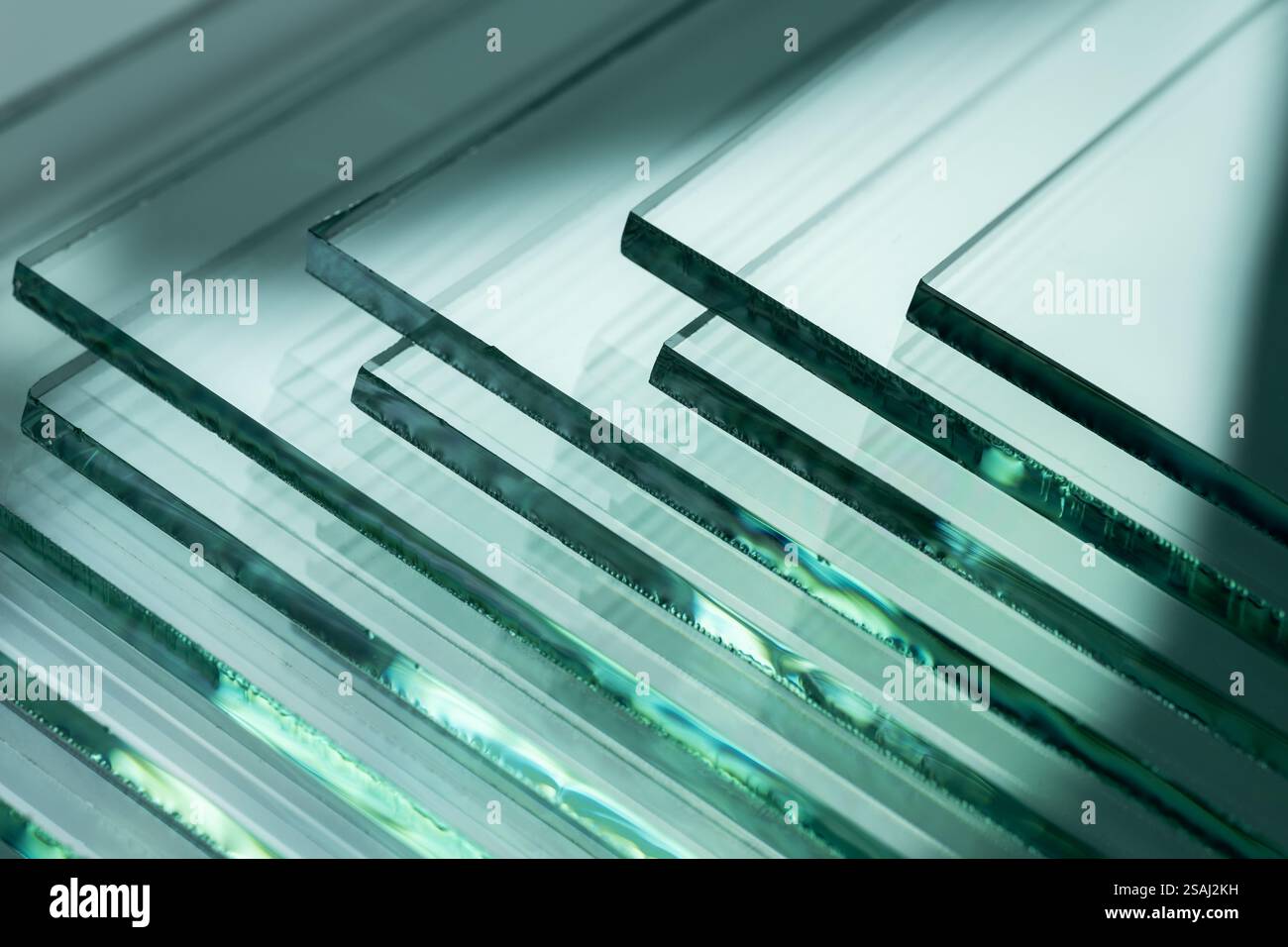 Glass factories produce glass used in buildings and homes. There are ...