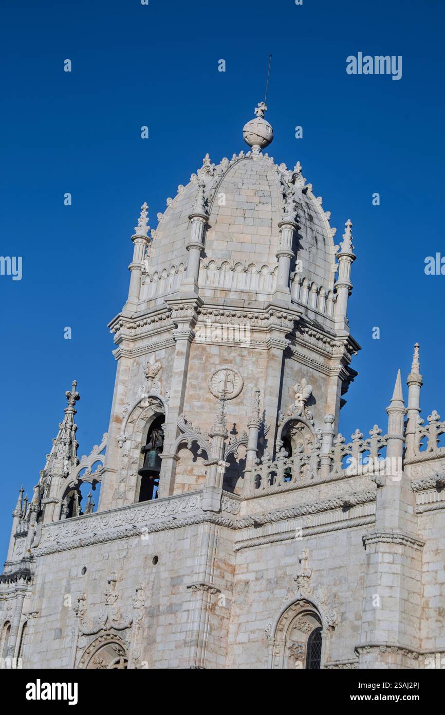 the exterior view of Hieronymites Monastery. A former monastery of the ...