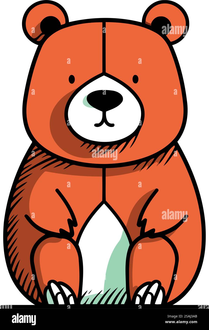cute bear cartoon icon vector illustration design graphic vector illustration graphic design ...