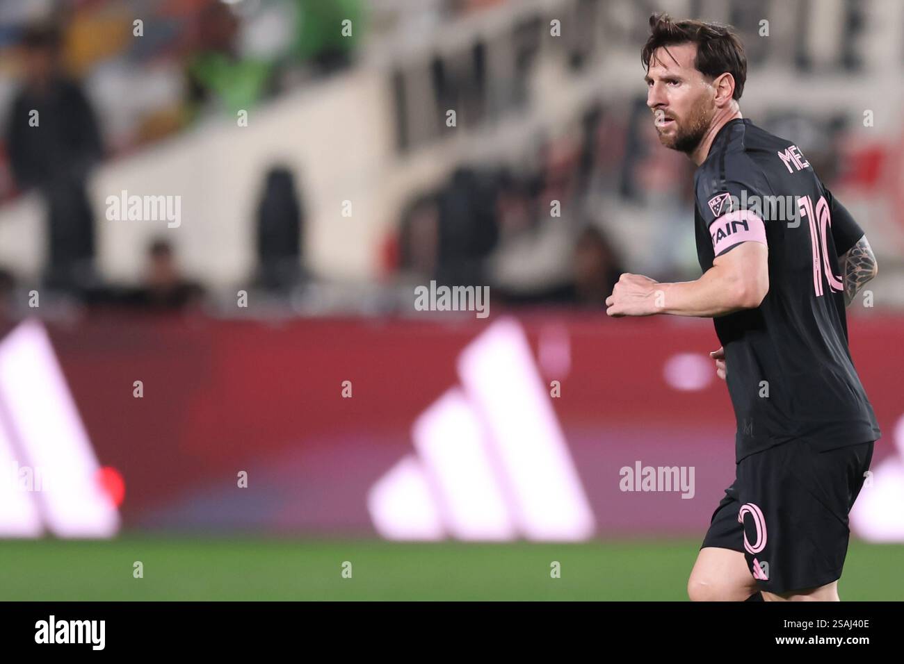 Lionel Messi of Inter Miami during the friendly match between ...