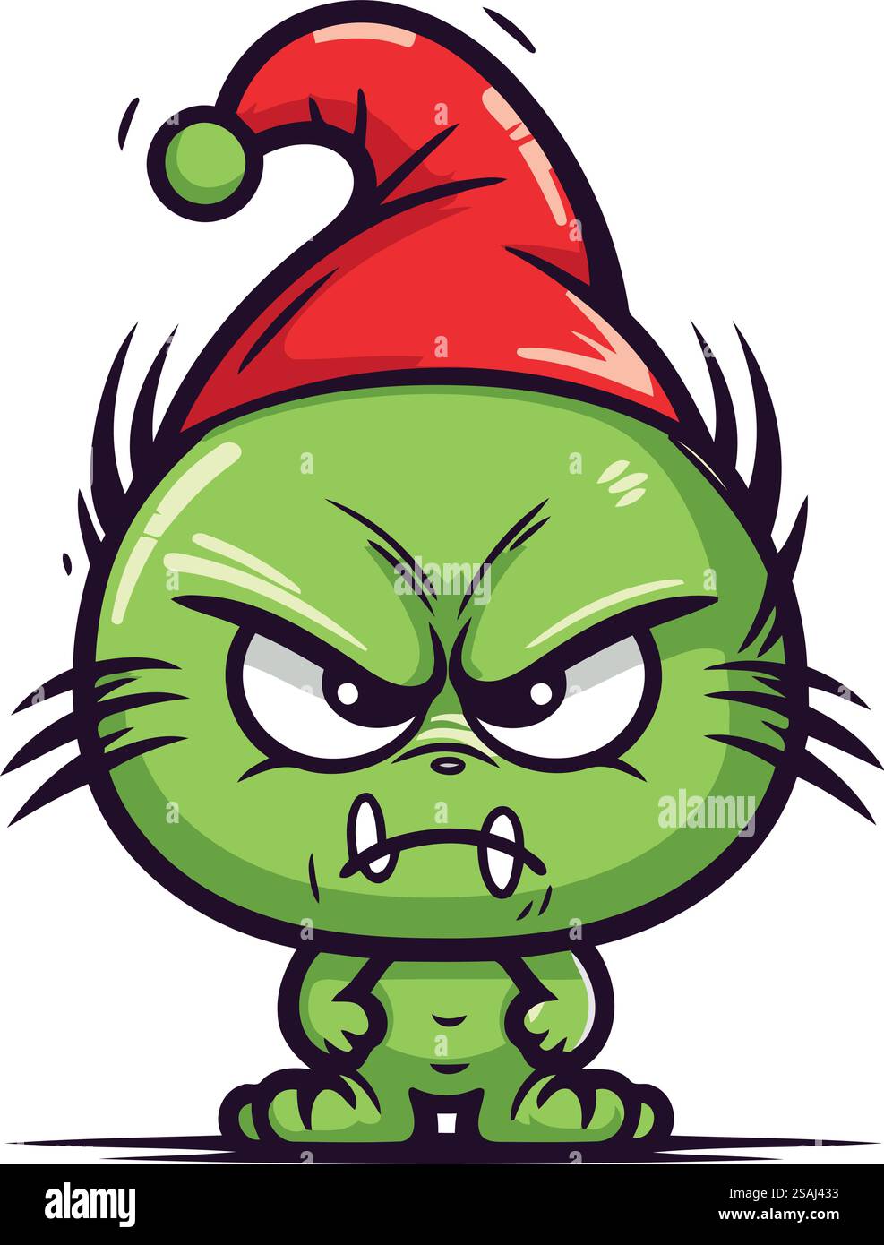 Funny cat face in Cut Out Stock Images & Pictures - Alamy