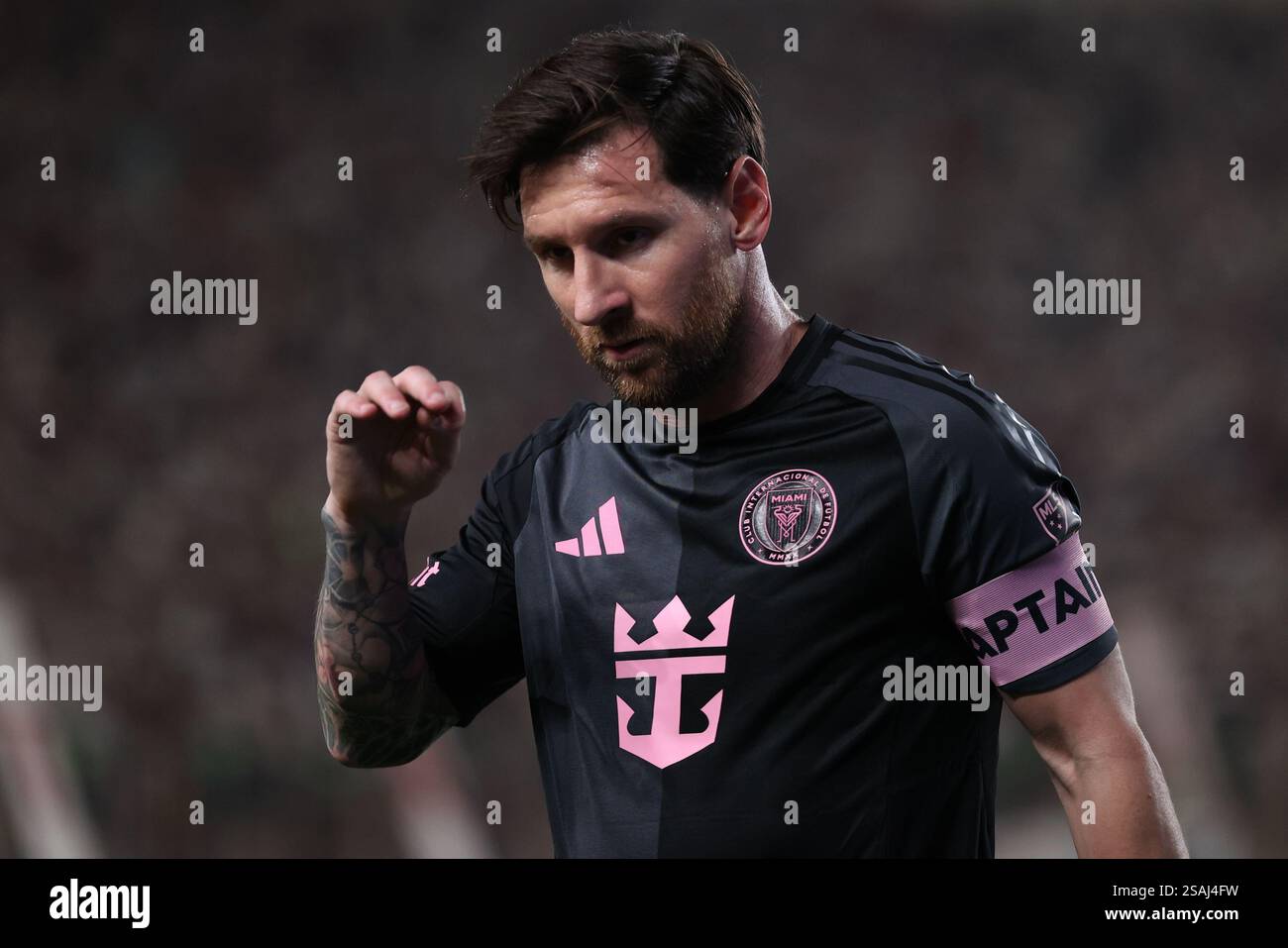Lima, Peru. 29th Jan, 2025. Lionel Messi of Inter Miami during the ...
