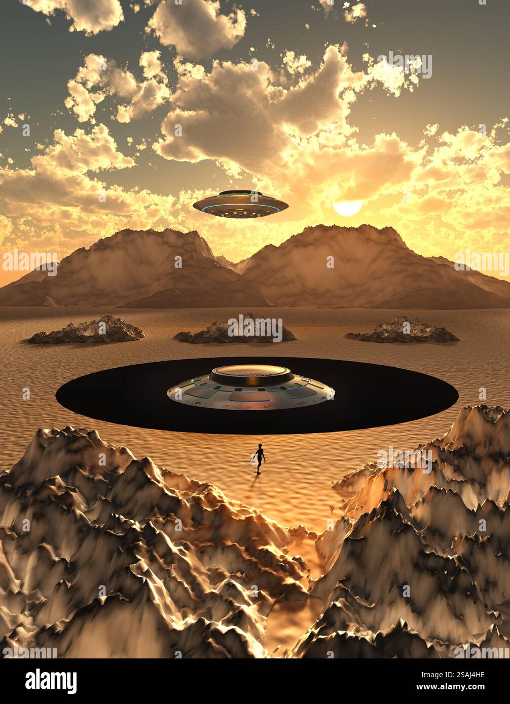 UAP Base At Antarctica Stock Photo - Alamy