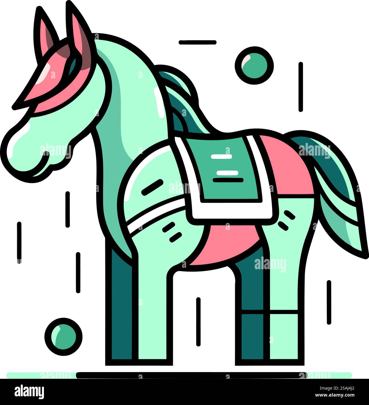 Modern line icon outline Stock Vector Images - Alamy