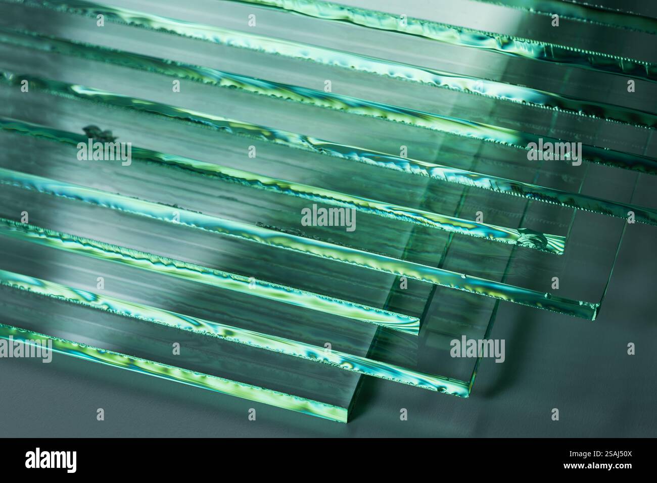 Glass factories produce glass used in buildings and homes. There are ...