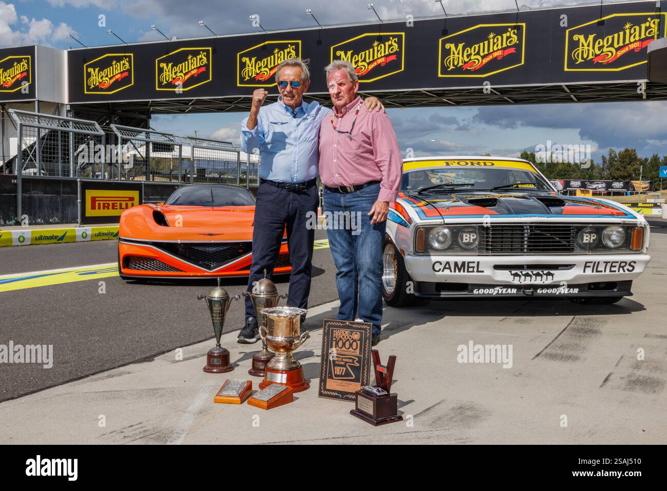 Bathurst, Australia. 30th Jan, 2025. 1977 Bathurst 1000 winner and ...