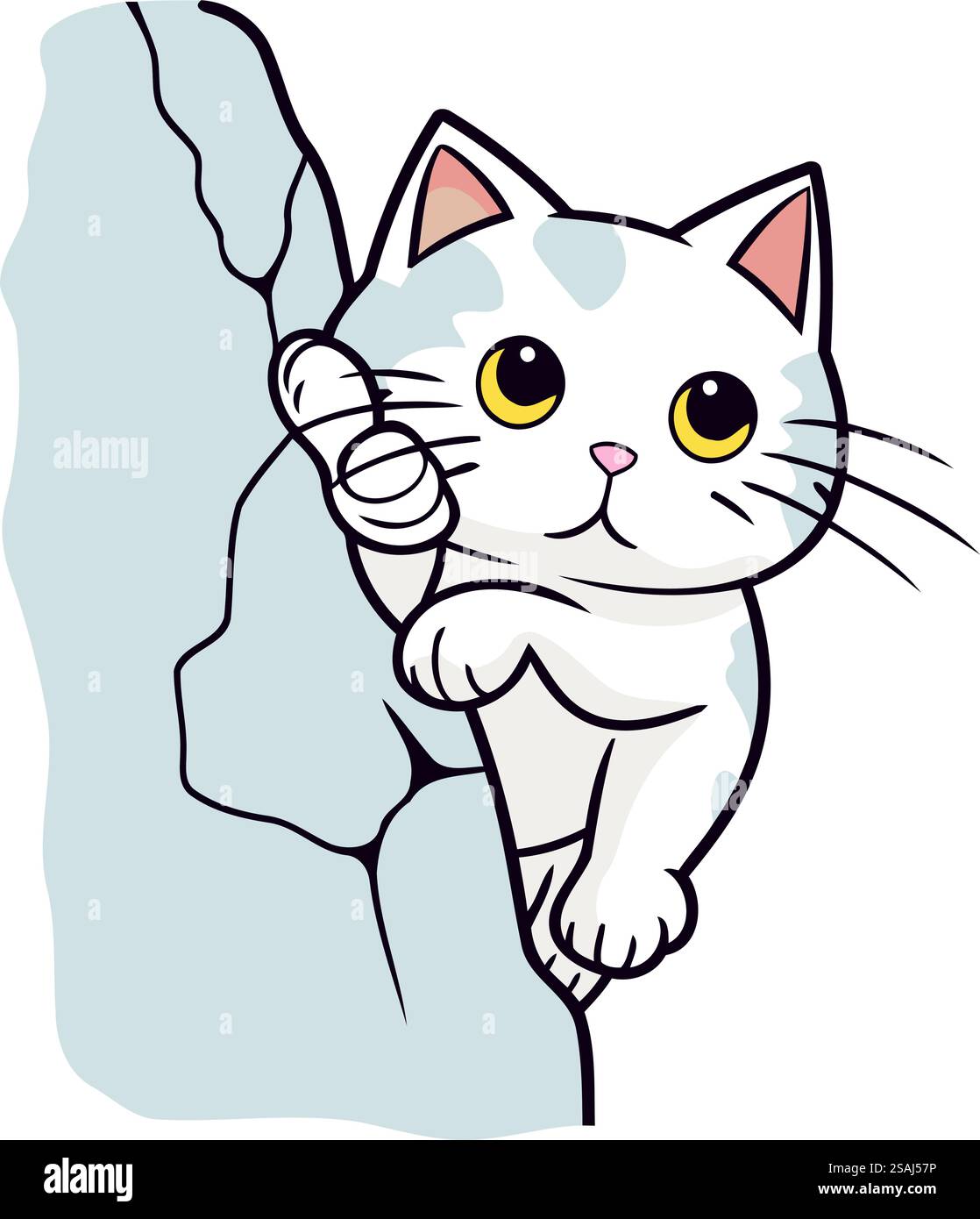 Cat line up Stock Vector Images - Alamy