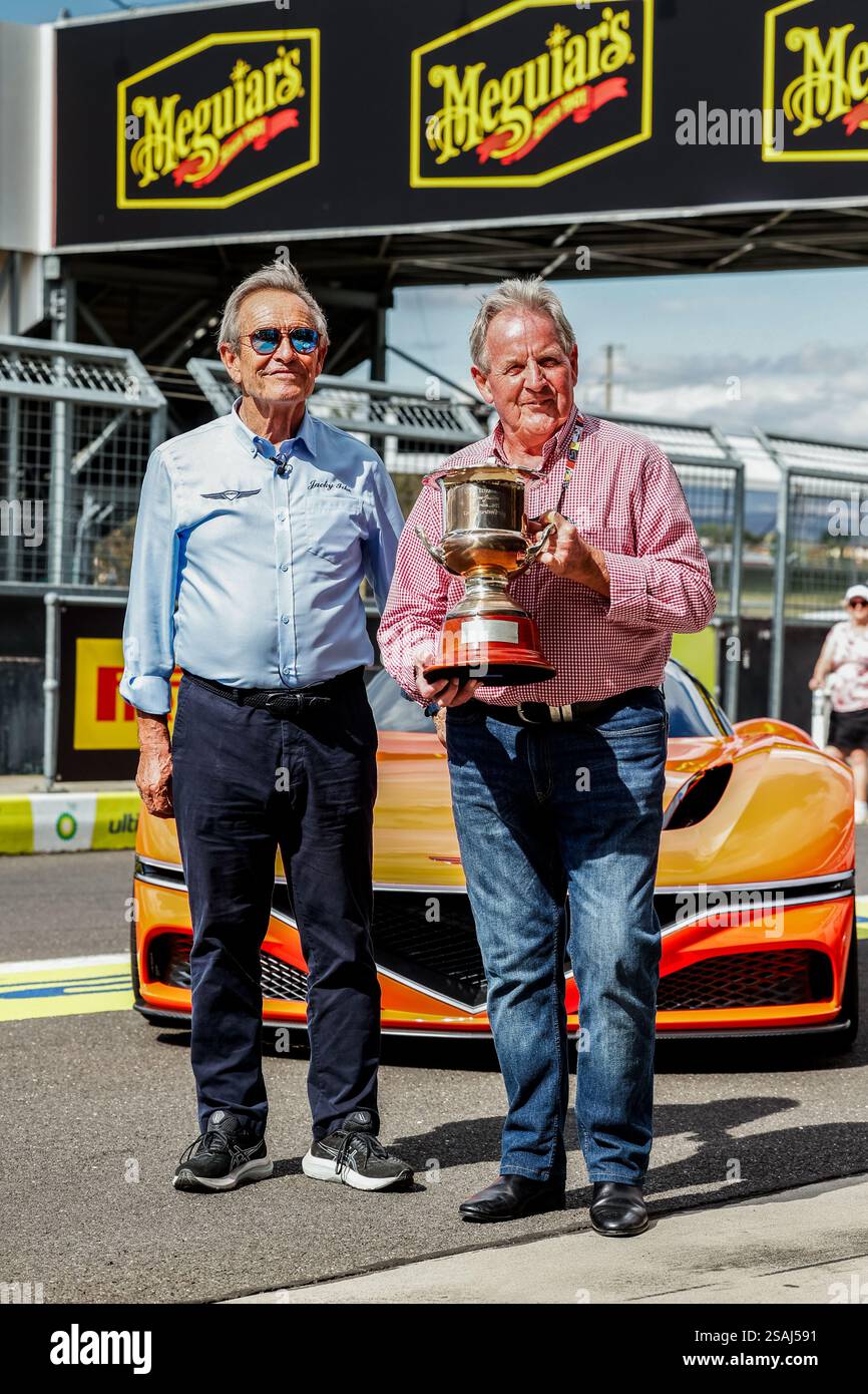 Bathurst, Australia. 30th Jan, 2025. 1977 Bathurst 1000 winner and motorsport legend Jacky Ickx ...