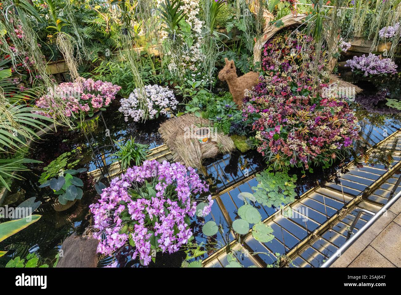 London, UK. 30 January 2025. A general view of the Cornucopia display ...