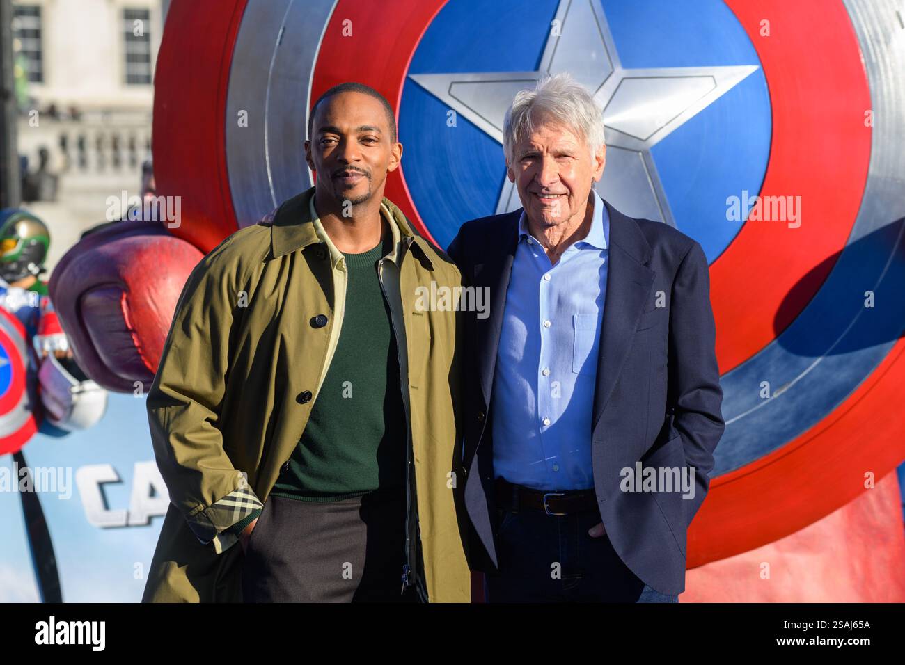 London, UK. 30 January 2024. Anthony Mackie and Harrison Fordattending ...