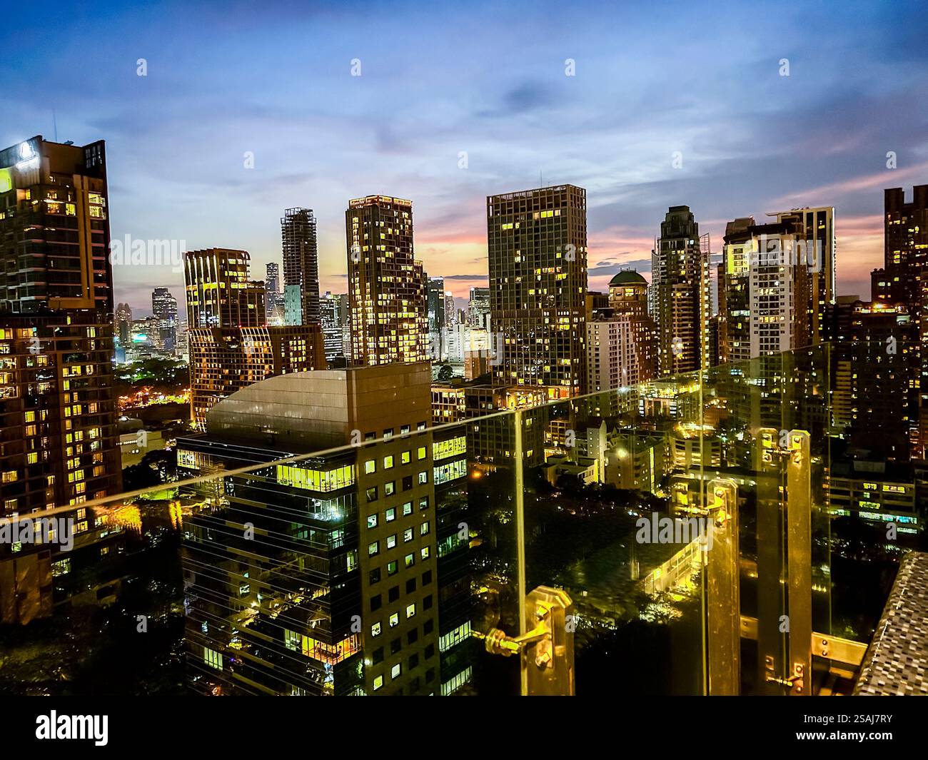 Aerial Views of CIty Center, Modern Architecture, Towers, Buildings ...