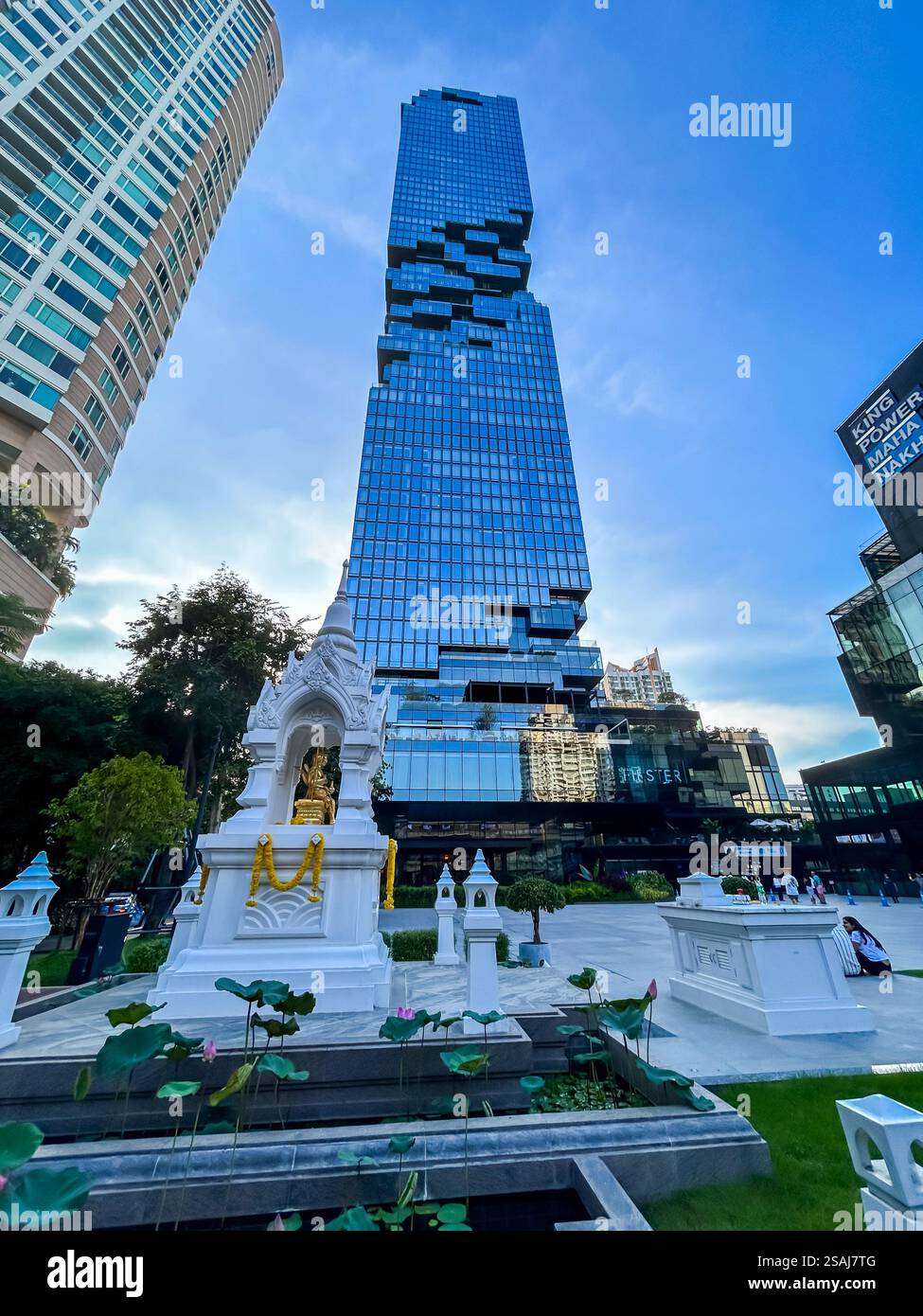 Bangkok, THailand, Modern Architecture, Office Tower, "King Power ...