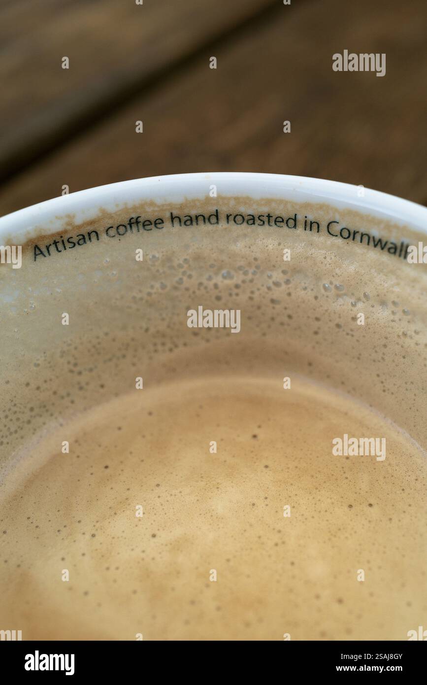 White cup remains coffee hi-res stock photography and images - Alamy