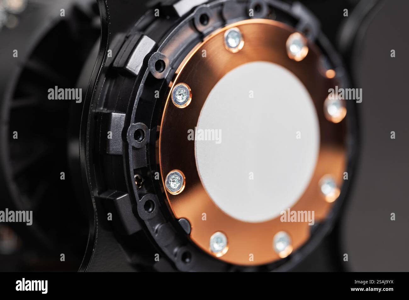 Liquid cooling system of computer components, processor, video card ...