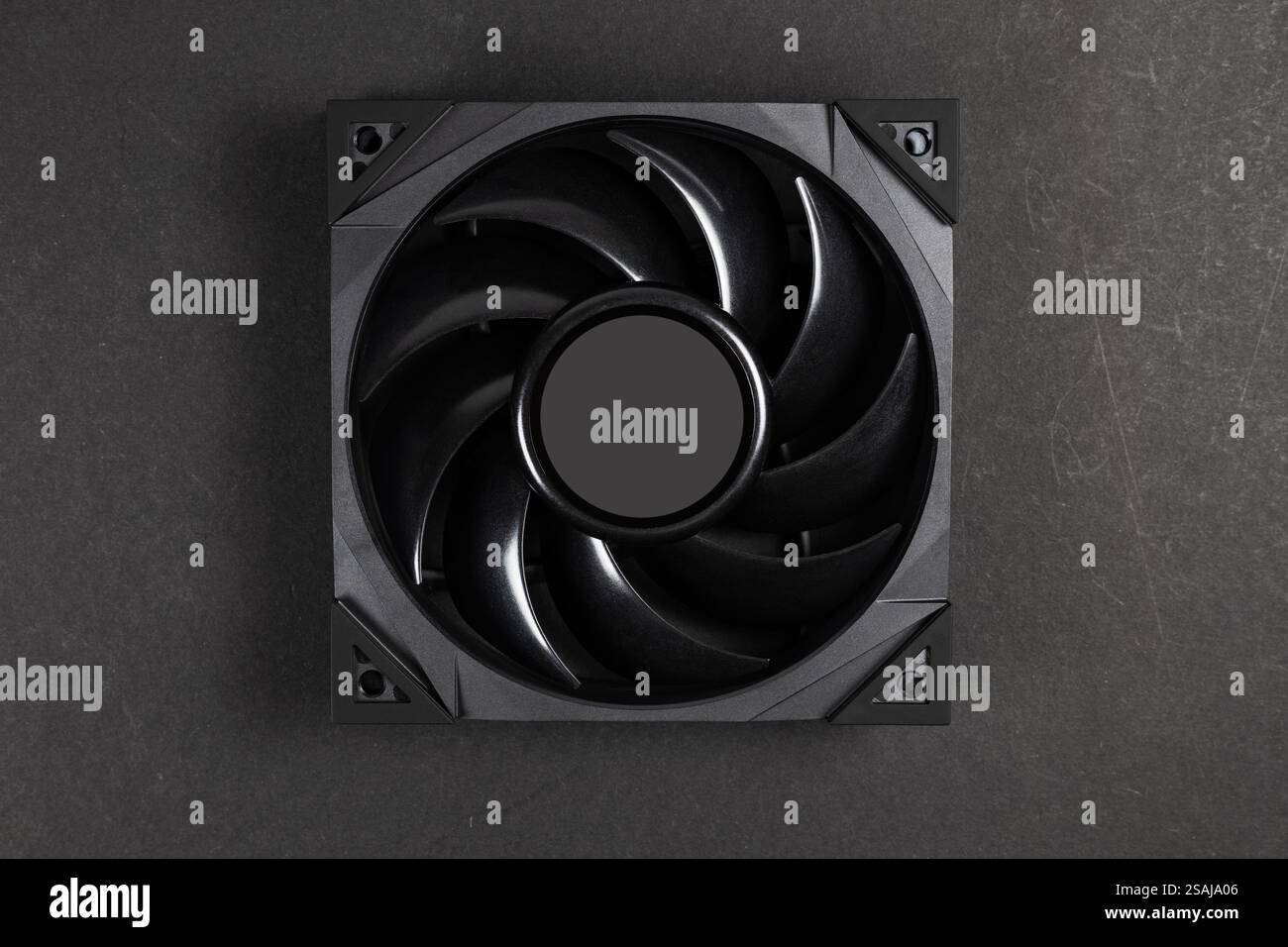 White computer fan cooling dark hi-res stock photography and images - Alamy