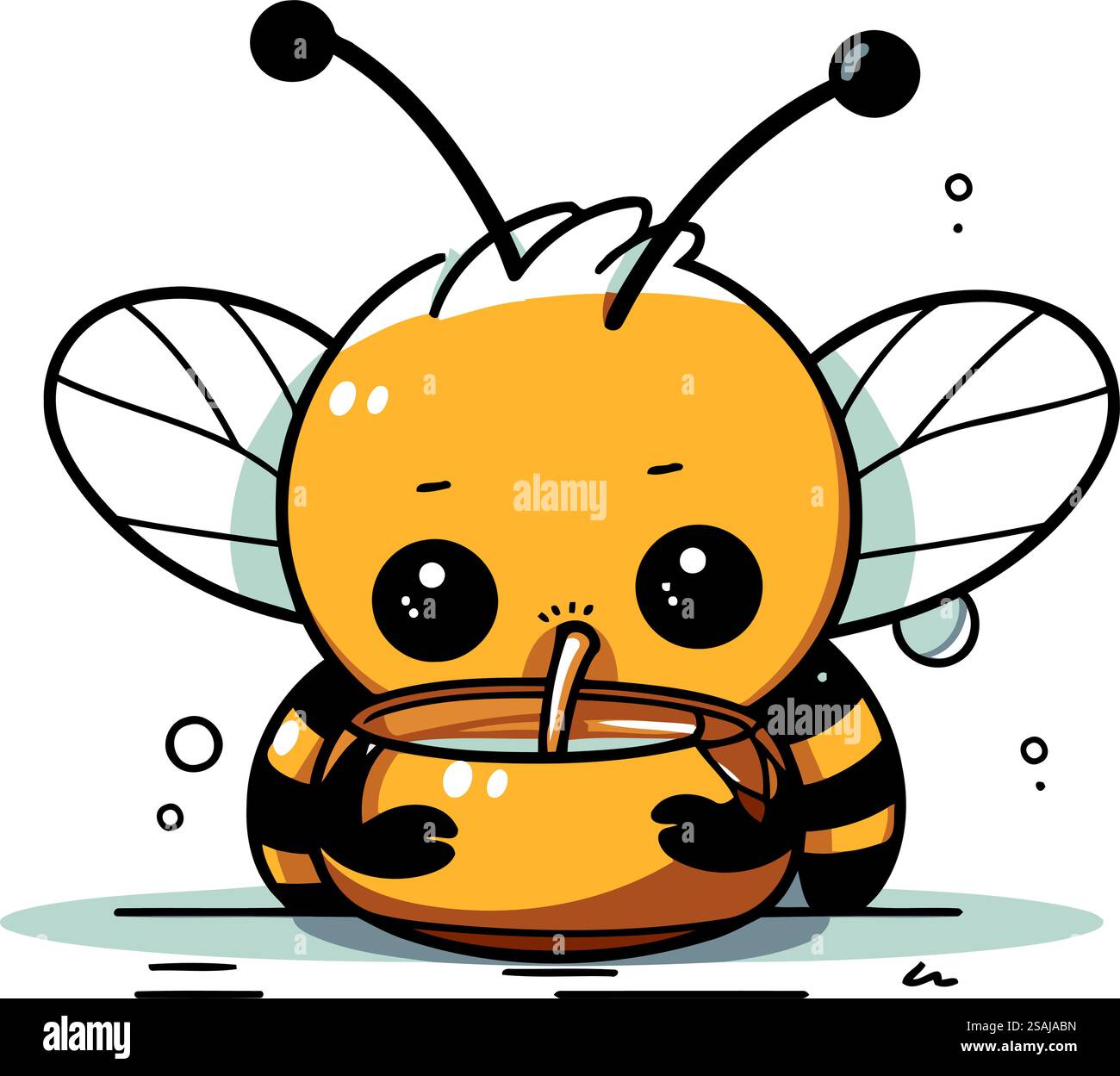 Honey drawing hi-res stock photography and images - Alamy