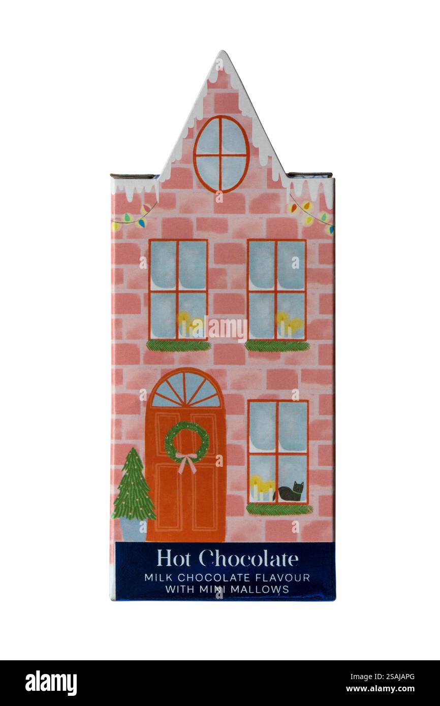 Hot Chocolate Collection isolated on white background - milk chocolate ...