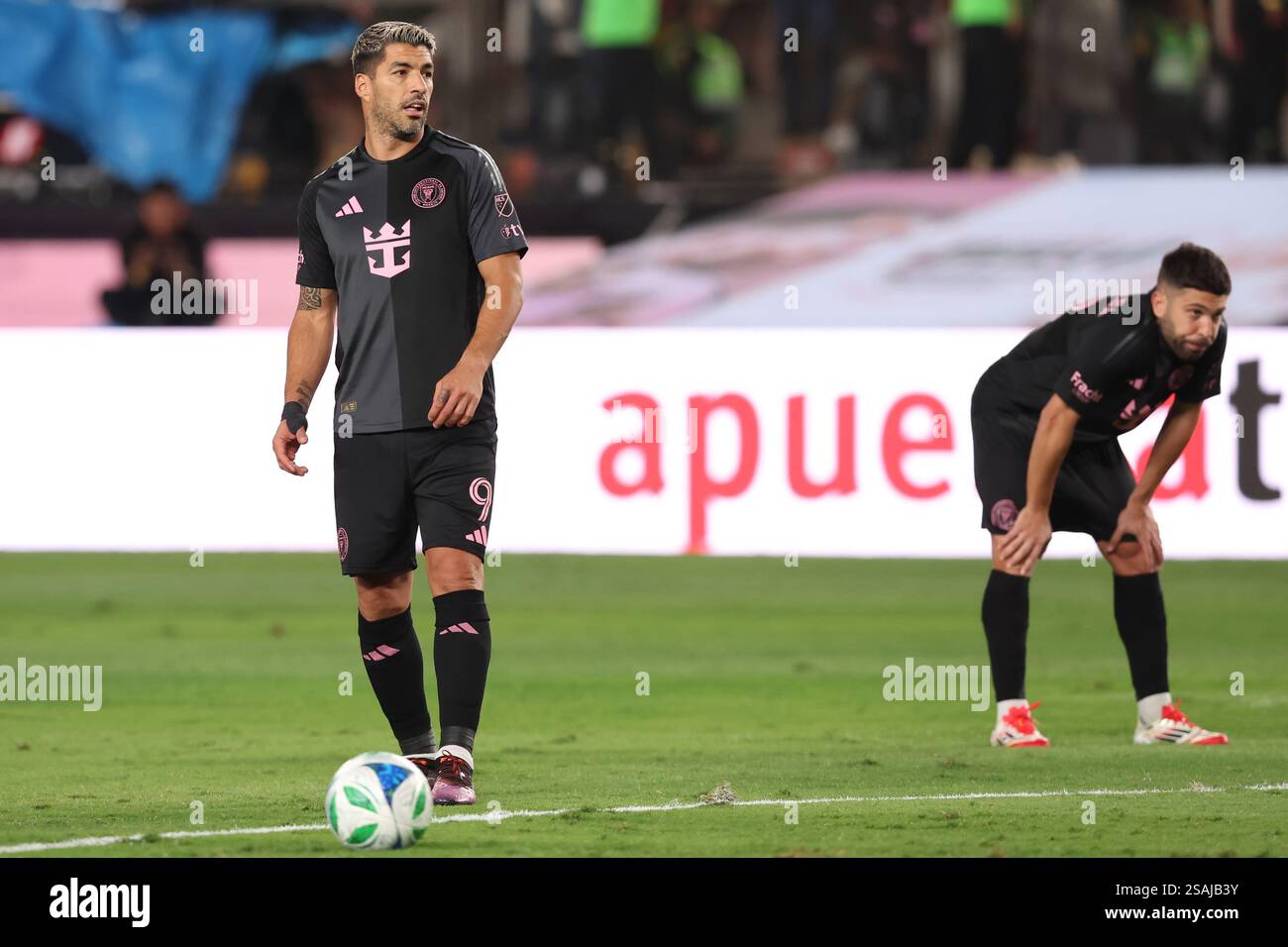Lima, Peru. 29th Jan, 2025. Luis Suarez of Inter Miami during the ...