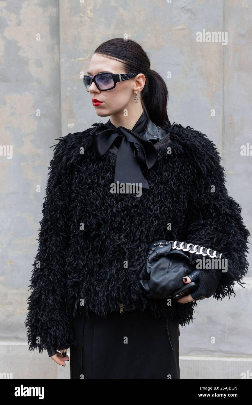 Copenhagen, Denmark. Thursday January 30th, 2025. Street style outside ...