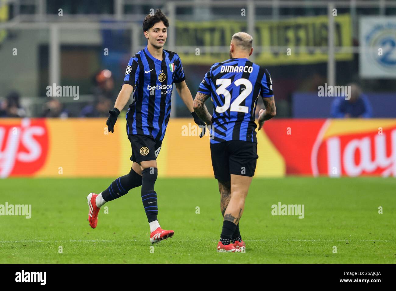 Giacomo De Pieri (Inter) during the match between Inter and Monaco for ...