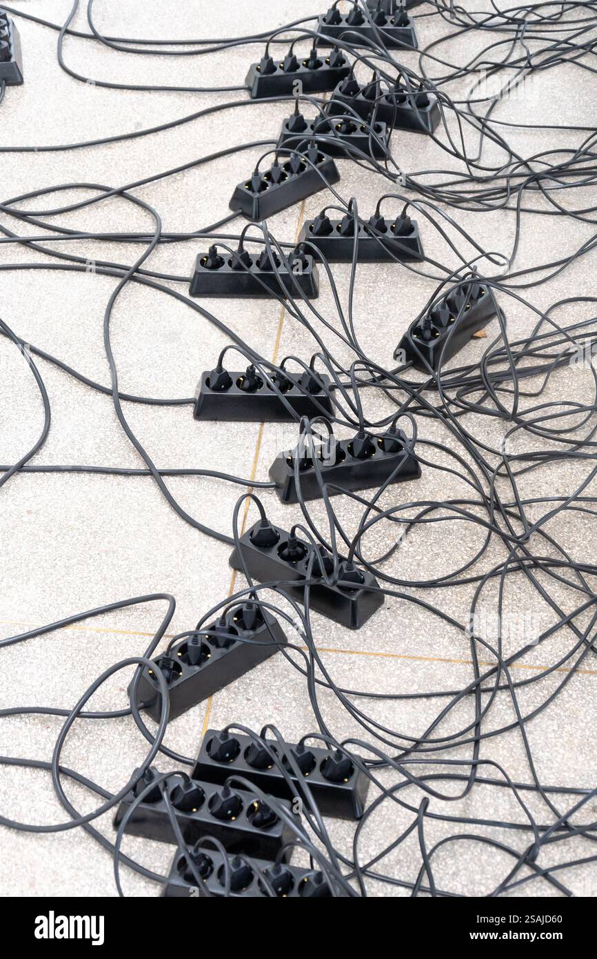 Overloaded power hi-res stock photography and images - Alamy