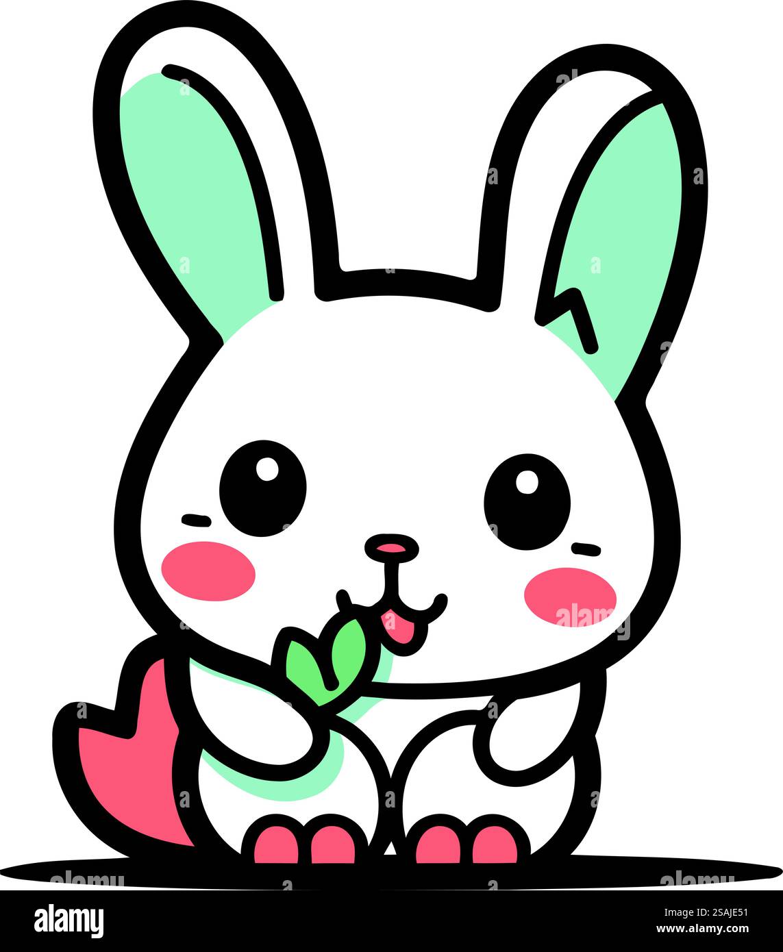 Cartoon in spring young Stock Vector Images - Alamy