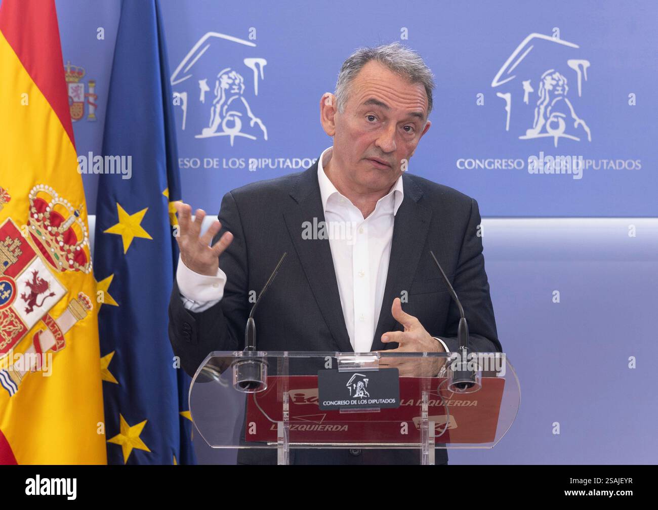 The spokesman of Sumar in the Interior Commission of the Congress ...