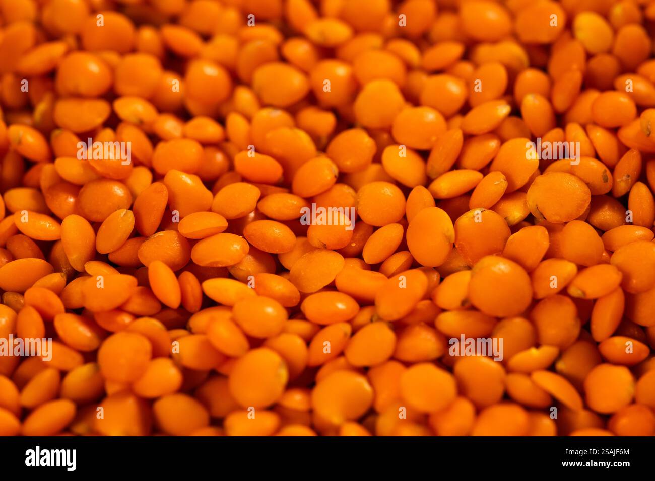red lentils. lentil texture, lentil pattern background macro Stock ...