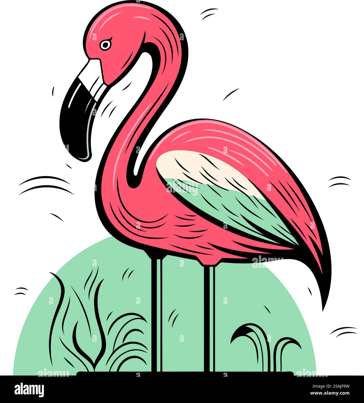 Tropical color bird Stock Vector Images - Alamy