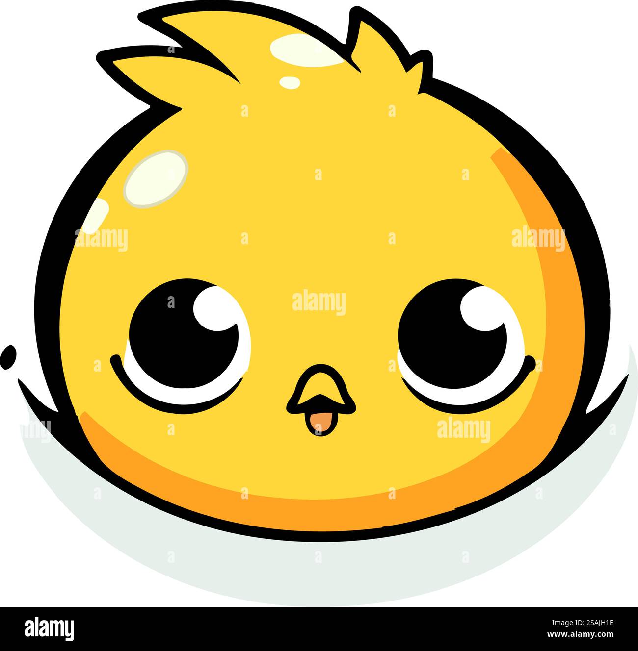 cute chicken cartoon isolated icon design. vector illustration graphic ...