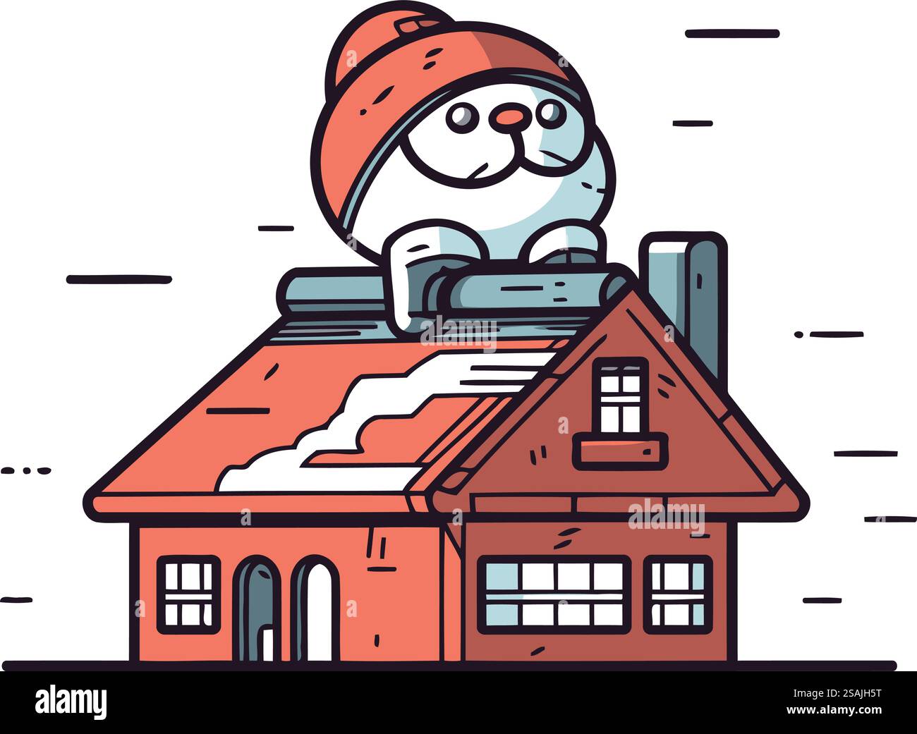 This season cat Cut Out Stock Images & Pictures - Alamy