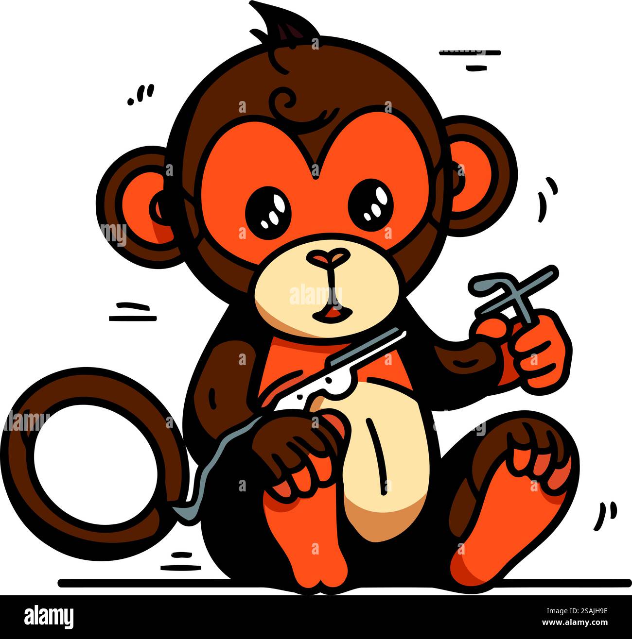 Cartoon character in handcuffs hi-res stock photography and images - Alamy