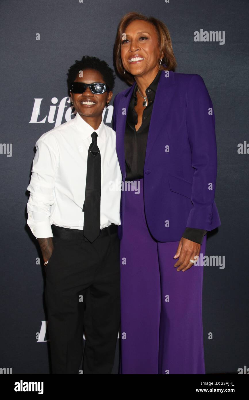 January 29, 2025 Bre-Z, Robin Roberts, attend Voices of a Lifetime ...